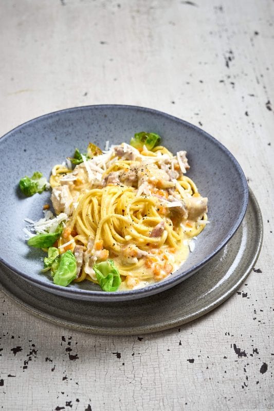 Rezept für Kaninchen-Ragout mit Pasta - culinary pixel