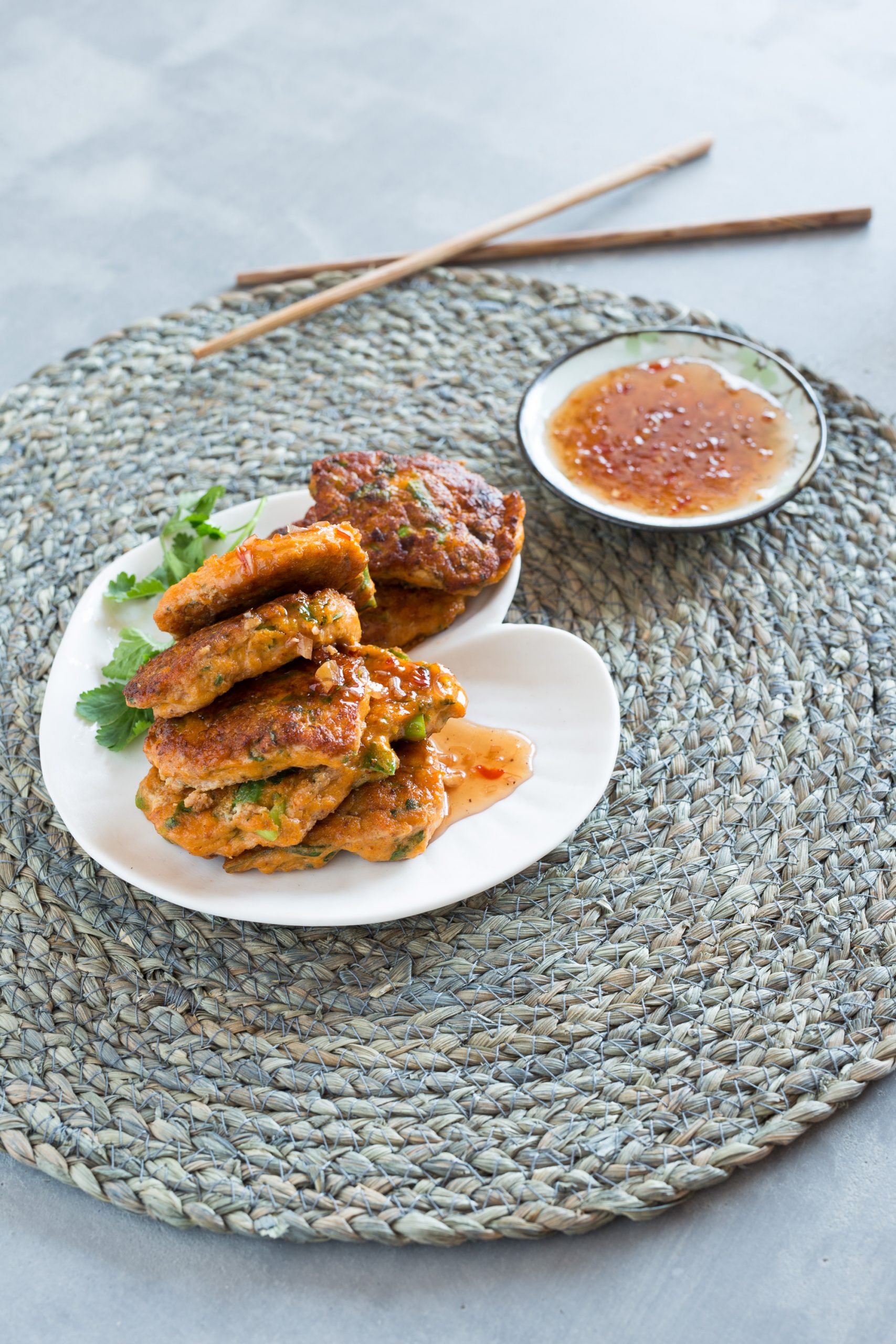 Shrimp Cakes mit Sweet Chili Dipp Rezept | culinary pixel